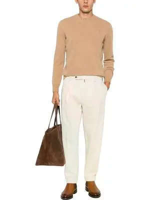 MAGAZZINO RICAMBI Crew Neck Sweater - Neutrals