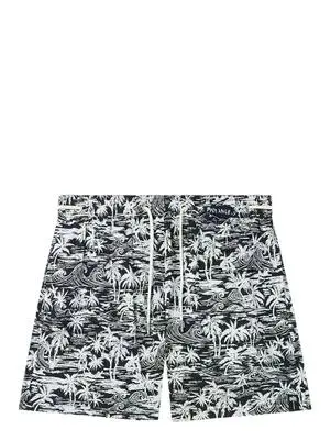 Palm Angels Palm Waves Swim Shorts - Black