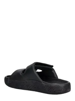 VEJA Etna Bold Leather Full Slides - Black