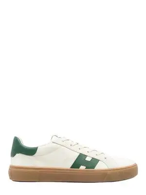 Hogan Crosswind Paneled Sneakers - Neutrals