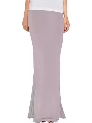 Norma Kamali Fishtail Maxi Skirt - Grey