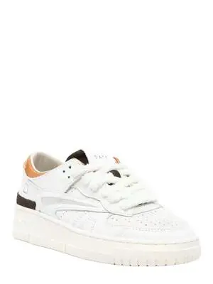D.a.t.e. Perforated Leather Sneakers - White