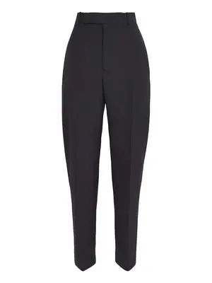 JIL SANDER Virgin Wool Tailored Trousers - Black