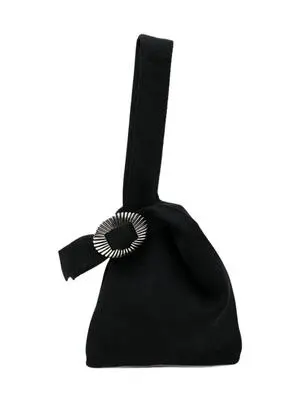 Toga Concho Knit Tote Bag - Silver