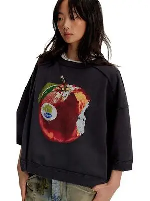 We The Free Printed Pullover - Apple Combo