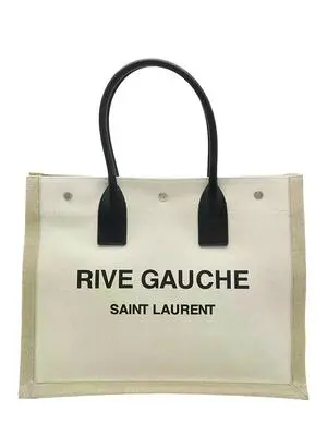 Saint Laurent Rive Gauche Tote Bag - Neutrals