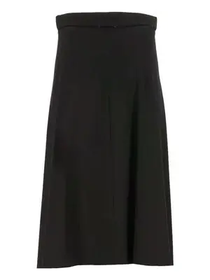 FORTE_FORTE Grain De Poudre Midi Skirt - Black