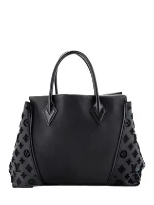 LOUIS VUITTON W Cuir Orfevre And Veau Cachemire Gm Tote Bag - Black