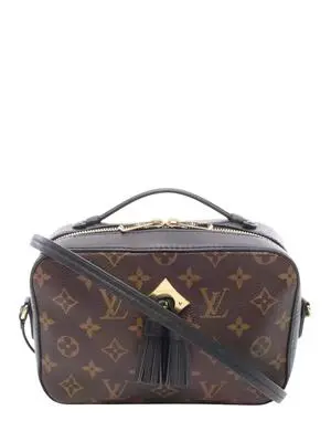 LOUIS VUITTON Monogram Saintonge Satchel - Brown