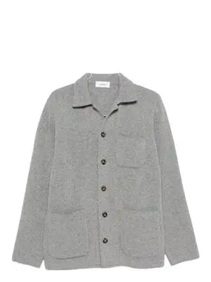 LARDINI Button-fastening Cardigan - Grey