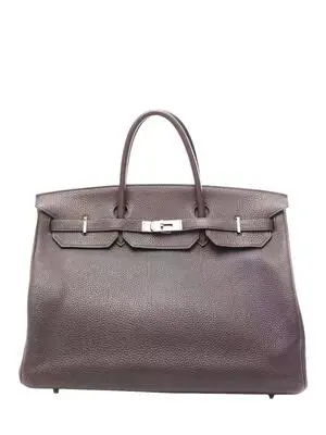 Hermès 2010 Togo Birkin Retourne 40 Handbag - Brown