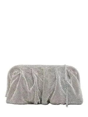 Benedetta Bruzziches Venus La Grande Crystal Clutch Bag - Silver