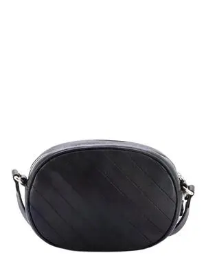 Gucci Blondie Nm Round Camera Bag Quilted Leather Crossbody Bag - Black