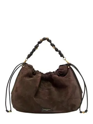 GIANNI CHIARINI Morgana Large Shoulder Bag - Brown
