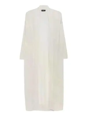 NENETTE Side-slit Cardigan - Neutrals