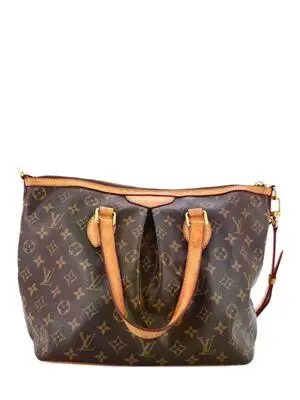 LOUIS VUITTON Palermo Handbag Monogram Canvas Pm Tote Bag - Brown
