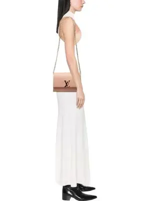 LOUIS VUITTON 2017 Louise Chain Gm Shoulder Bag - Neutrals