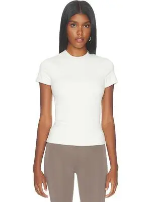 NIKESKIMS Matte Baby Short Sleeve Tee - Ivory
