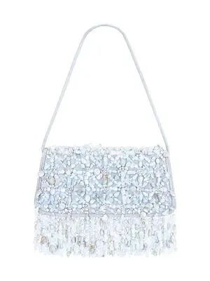 Cult Gaia Idalia Embellished Shoulder Bag - Blue