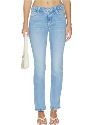 MOTHER The Mid Rise Dazzler Hover Jeans - Blue