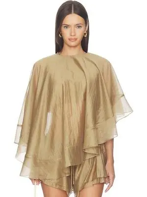 CAMILA COELHO Iris Top - Taupe