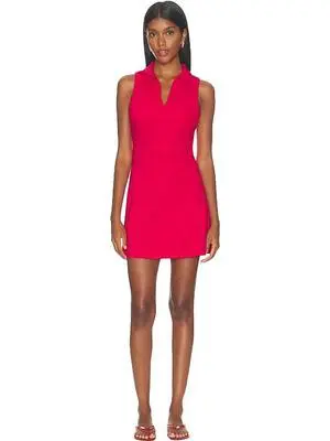 Beyond Yoga Sleeveless Collared Dress - Red