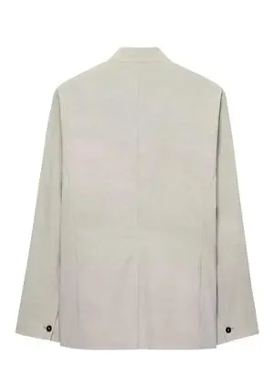 Shanghai Tang Mandarin Collar Five-button Jacket - Neutrals