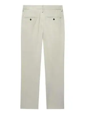 Shanghai Tang Seersucker Tailored Trousers - Neutrals
