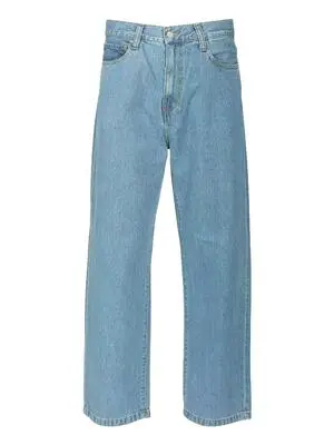 Carhartt Work In Progress Landon Loose Tapered Fit Jeans - Silver