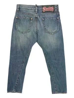 Dsquared2 Cropped Jeans - Blue