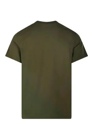 Moncler Logo Cotton T-shirt - Green