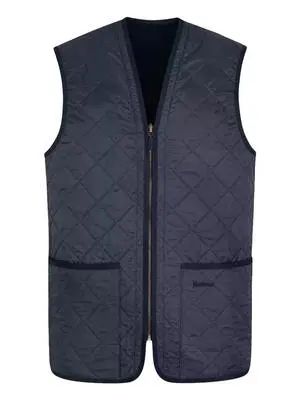 Barbour Polarquilt Zip-in Liner Waistcoat - Blue