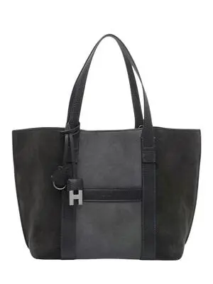Hogan Script Shopping Bag Small - Grey