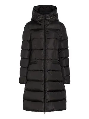 Moncler Avocette Hooded Padded Nylon Coat - Black