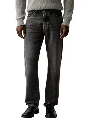 Marc O'polo Wash Whiskering Effect Jeans - Grey