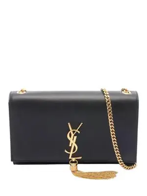 Saint Laurent Kate Tassel Shoulder Bag - Black