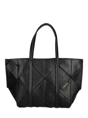 Calvin Klein Quilted Tote Bag - Black