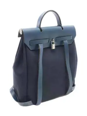 Hermès Herbag Backpack - Blue