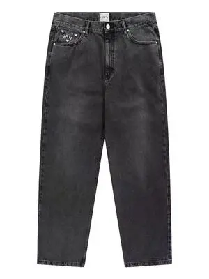 ARTE ANTWERP Faded Logo Patch Jeans - Grey