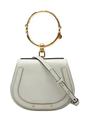 Chloé Leather Nile Bracelet Satchel - Grey