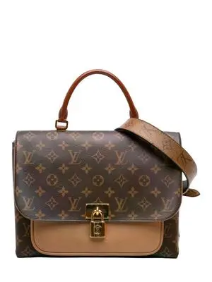 LOUIS VUITTON 2018 Marignan Satchel - Brown
