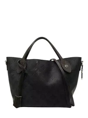 LOUIS VUITTON Monogram Mahina Hina Pm Satchel - Black