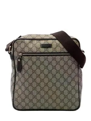 Gucci Gg Supreme Crossbody Bag - Neutrals