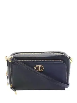 Dior Caro Double Pouch Shoulder Bag - Black