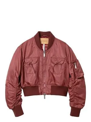 JAKKE Lola Bomber Jacket - Red
