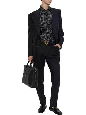 Dolce & Gabbana Peak-lapels Single-vent Blazer - Black