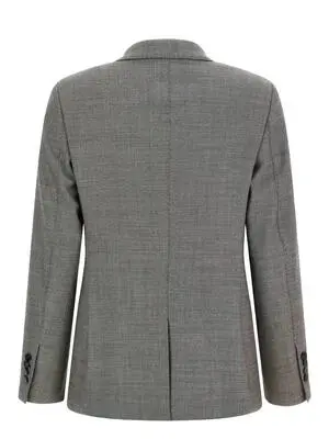 Alberto Biani Double-breasted Grisaille Blazer - Grey