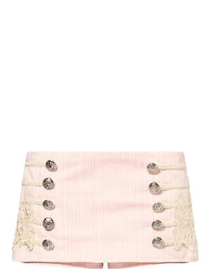 JADED LONDON Mandy Military Woven Skort - Multi