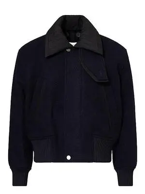 CRAIG GREEN Relaxed-fit Wool Jacket - Navy