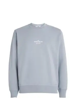 Stone Island Archivio Logo Sweatshirt - Grey